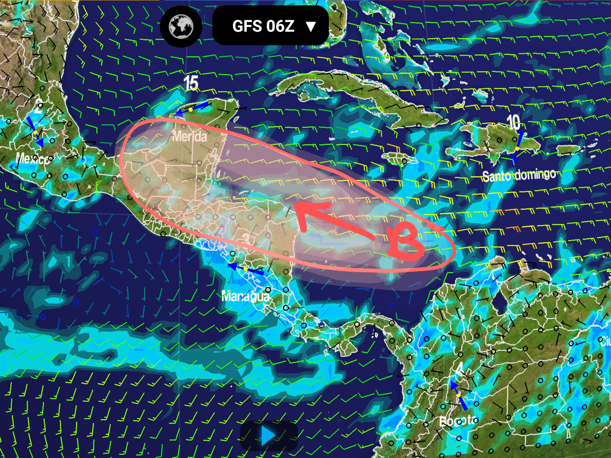 Incremento En Lluvias En Centroamérica Y Yucatán La Próxima Semana
